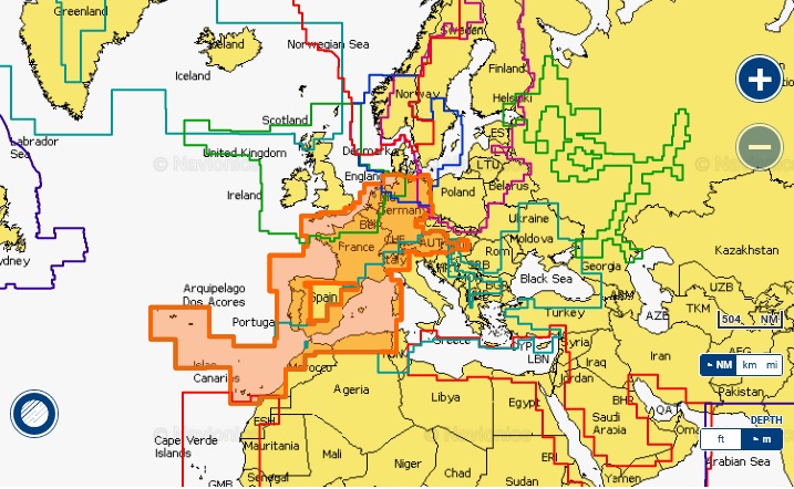 NAVIONICS Gold XL9 sur SD-Card - Discount Marine