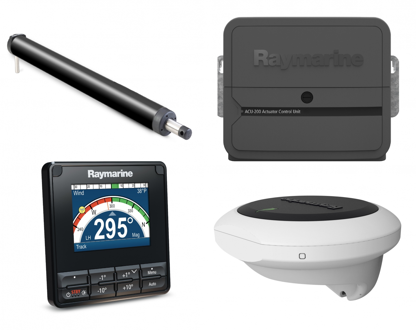 RAYMARINE - Evolution Tiller Pilot avec P70S - Discount Marine