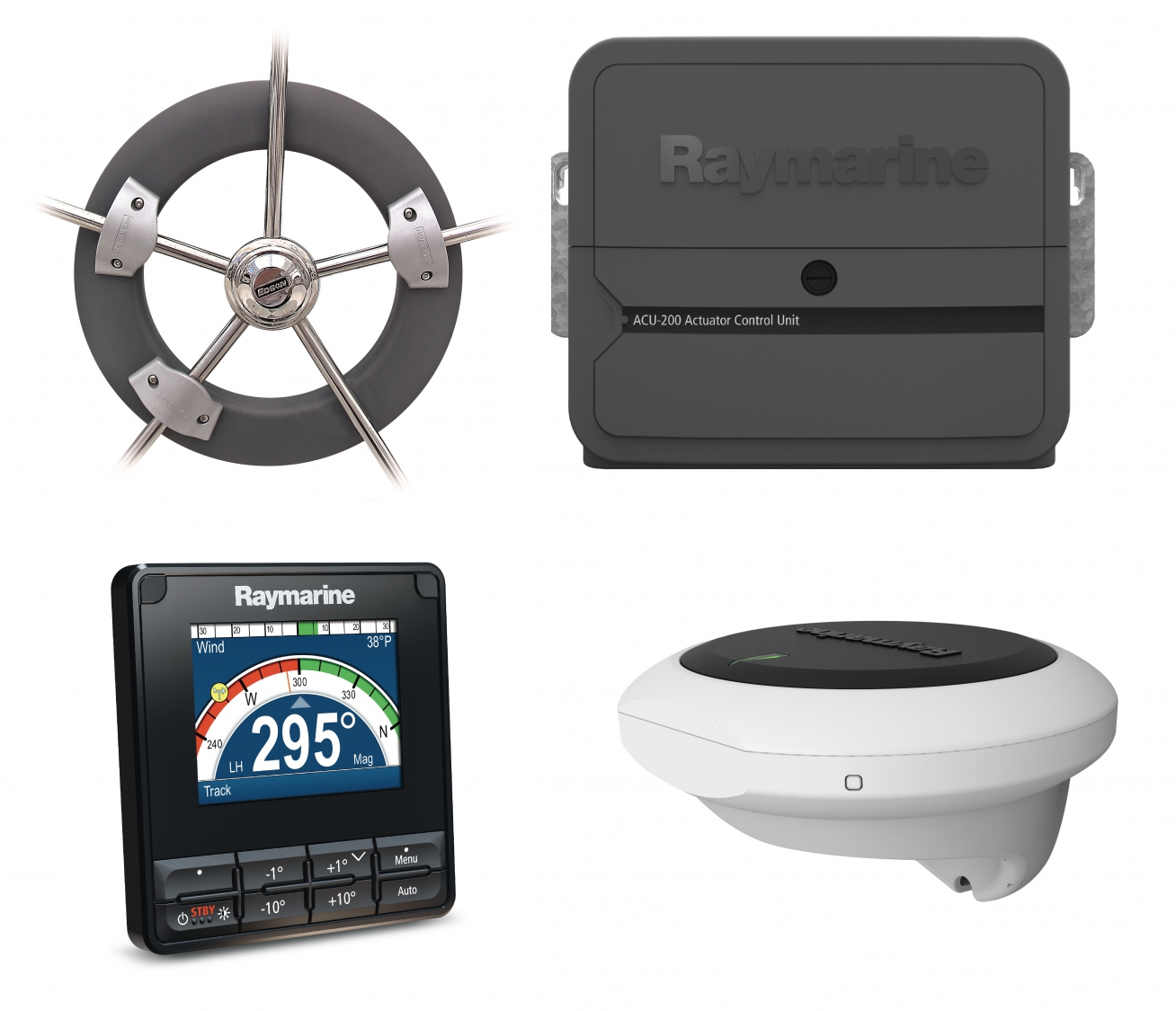 RAYMARINE Evolution Wheel Pilot avec P70S - Discount Marine