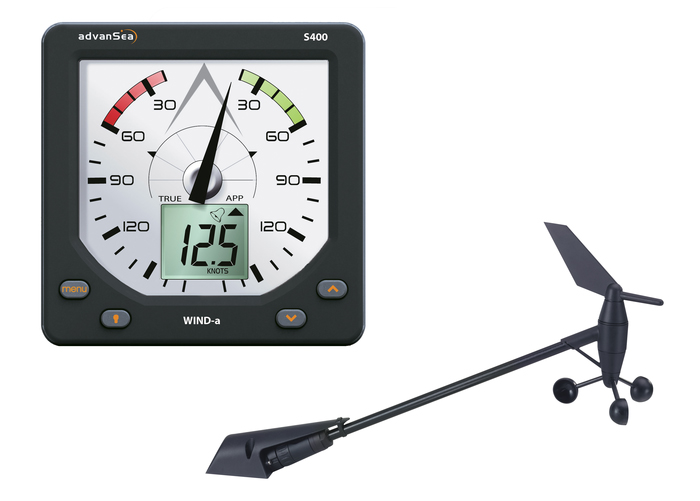 ADVANSEA - Girouette anémomètre S400 Wind-A - Discount Marine