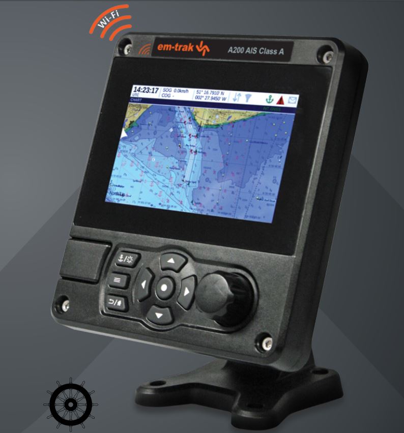 EM-TRAK A200 Emetteur-Recepteur AIS Classe A - Discount Marine